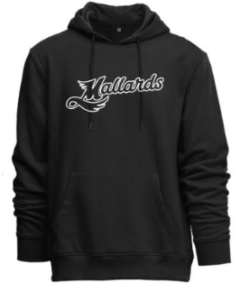 Adult - Hoodie Black, Embroidered Wordmark (1) | Madison Mallards ...