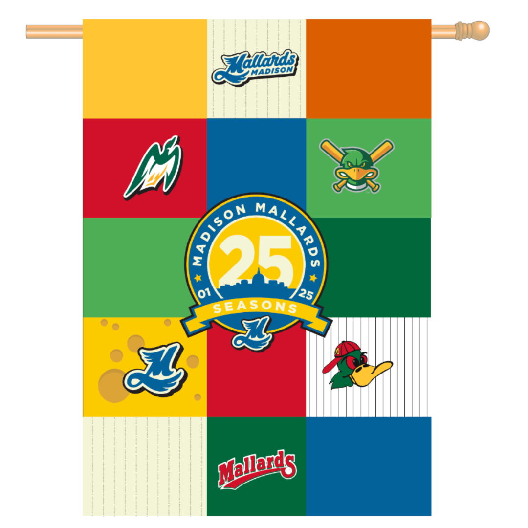 Novelty - Flag, 25th Anniversary Frankenstein | Madison Mallards ...