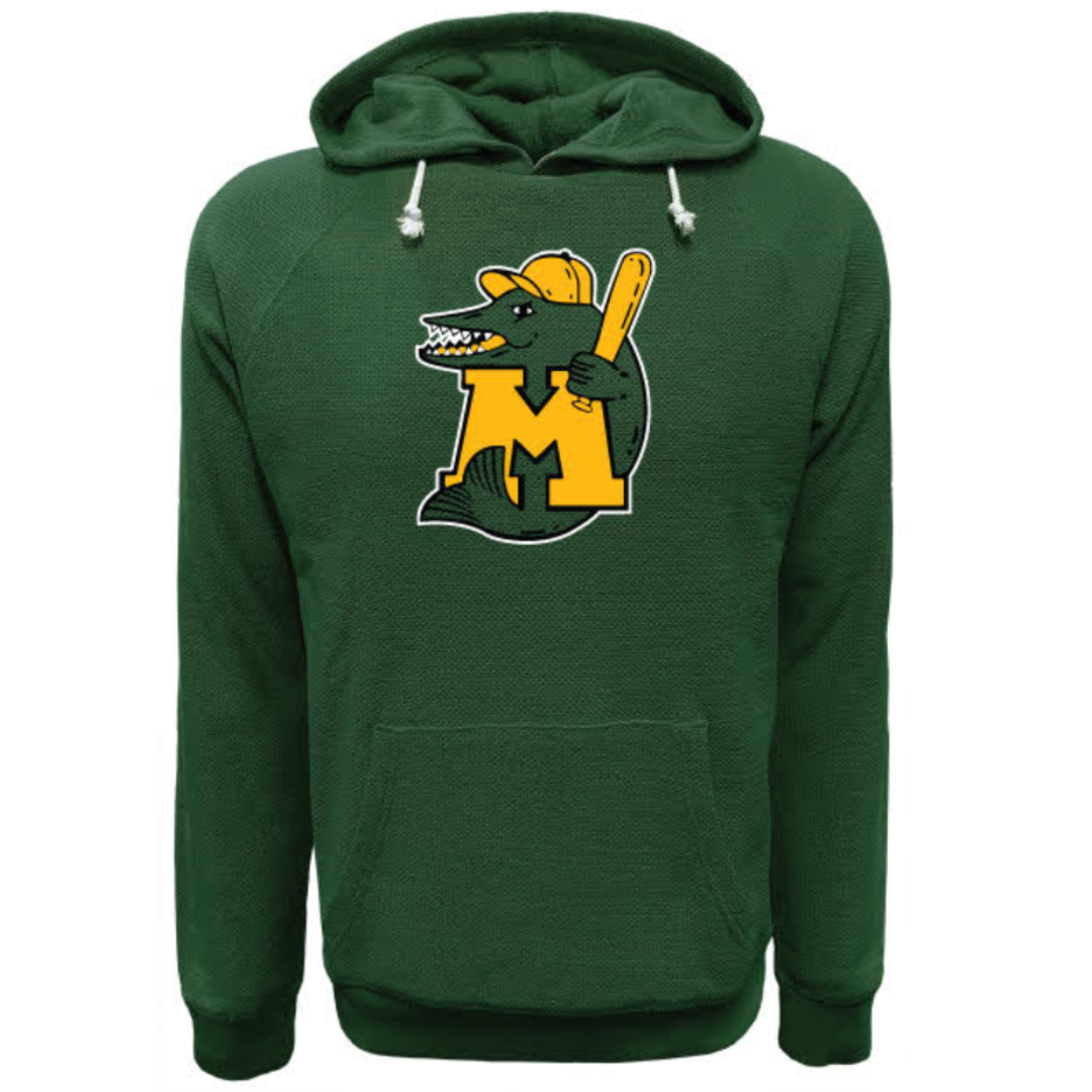 Adult - Hoodie Forest Green, Muskies | Madison Mallards Baseball Team Store