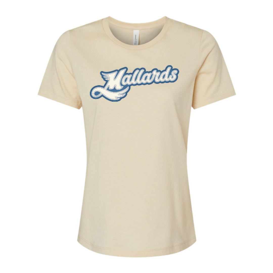 Women's - T-Shirt Cream, Stitched Madison | Madison Mallards Baseball ...